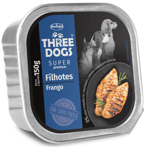 Productos Three Dogs Original distribuidos por Districo en Uruguay